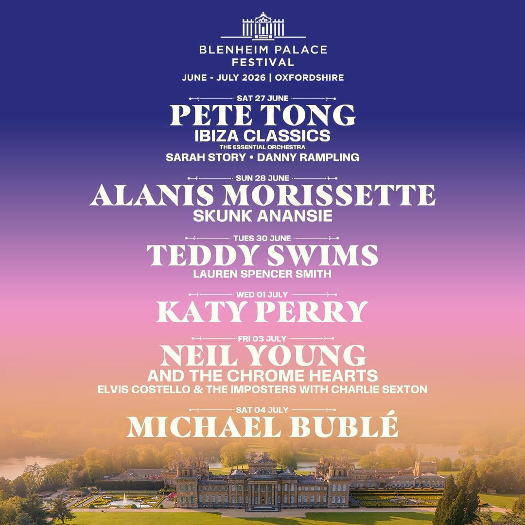 Blenheim Palace Festival | June - July 2026