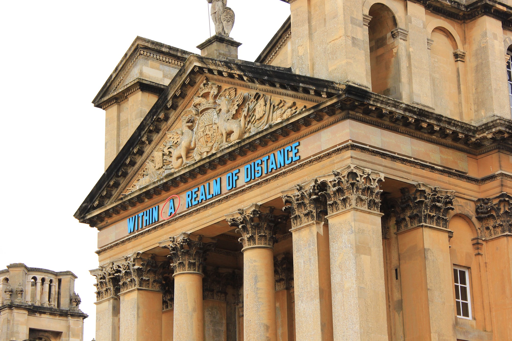 Lawrence Weiner Exhibition | Blenheim Palace Art Foundation